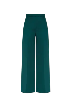 Green Wide Leg Trousers