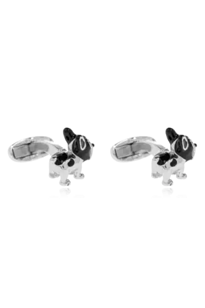 Paul Smith Dog Motif Cufflinks - Silver