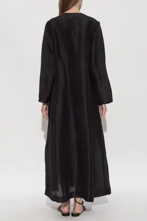 Tory Burch Loose-fit Maxi Dress - Black