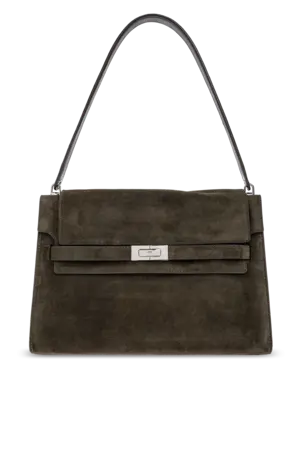 Tory Burch Lee Radziwill Large Shoulder Bag - Green