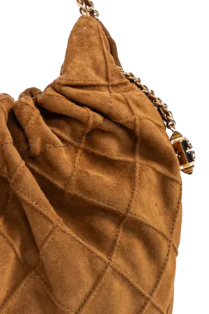Tory Burch Fleming Mini Shoulder Bag - Brown
