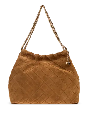 Tory Burch Fleming Shoulder Bag - Brown