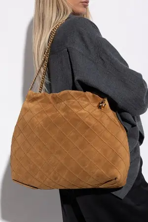 Tory Burch Fleming Shoulder Bag - Brown