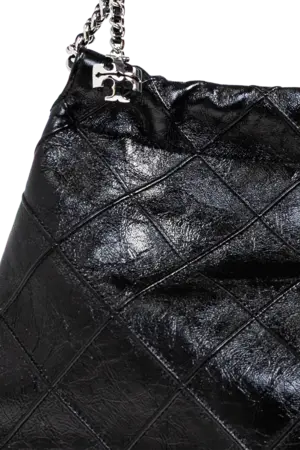 Tory Burch Fleming Shoulder Bag - Black