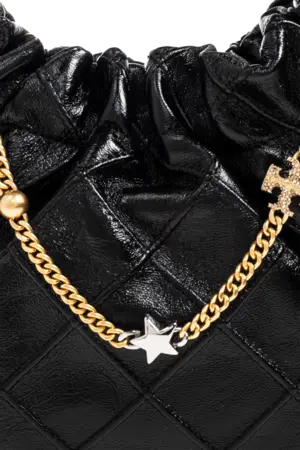 Tory Burch Fleming Mini Shoulder Bag - Black