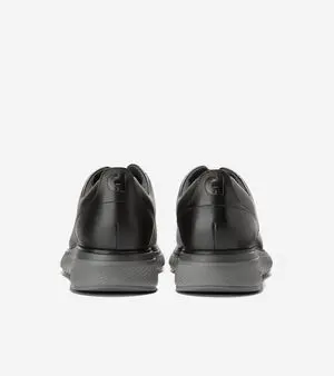 Cole Haan Zerøgrand Eon Plain Toe Oxfords - Black-gray Pinstripe