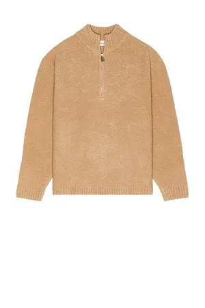 LE17SEPTEMBRE Boucle Quarter Zip Pullover