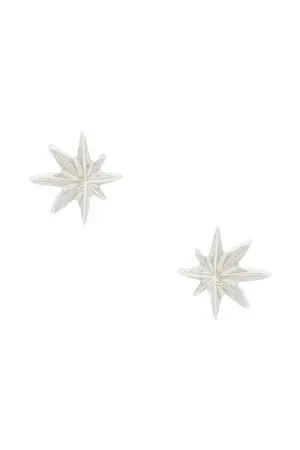 MAPLE Hempstar Earrings - Silver 925