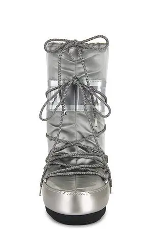 Moon Boot Icon Low Glance Boots - Silver