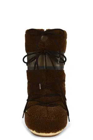 Moon Boot Icon Fleece Boot - Brown