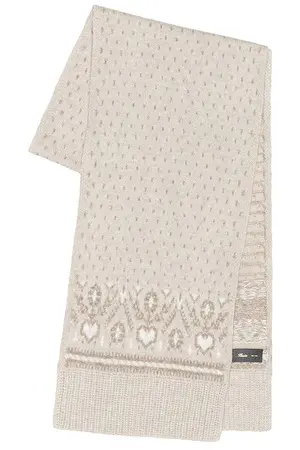 Khaite Lucerne Scarf - Ecru Multi