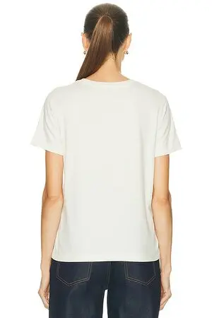 GRLFRND Small Tee Basic Crewneck T-shirt - White