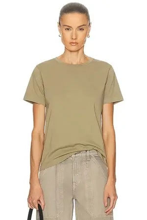 GRLFRND Small Tee A Premium Cotton Essential - Light Olive