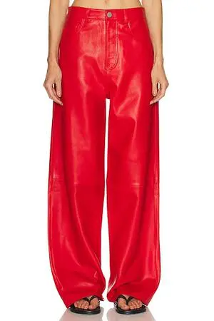 RÓHE Baggy Leather Pant