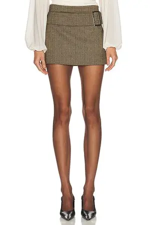 Ronny Kobo Zip Up Skirts