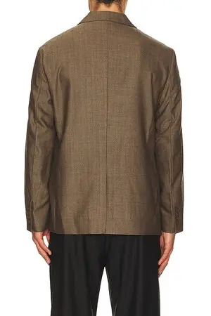 PERCIVAL Grounds Tailored Blazer - Oak