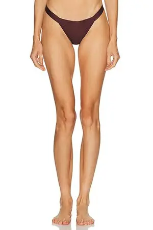 NEGATIVE UNDERWEAR Sieve Thong - Garnet