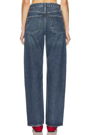 AGOLDE Arc Loose Wide Jeans - Shortwave