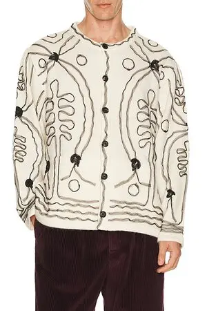 BODE Winter Garden Cashmere Cardigan