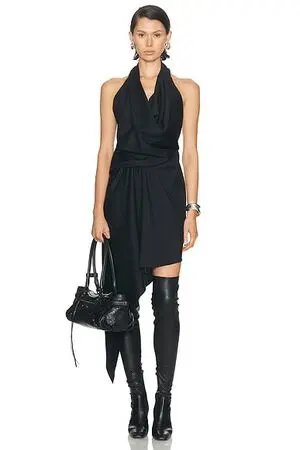 Alexander Wang Draped Halterneck Dress
