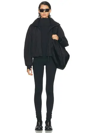 Beyond Yoga Fleeceback Quarter Zip Pullover Top