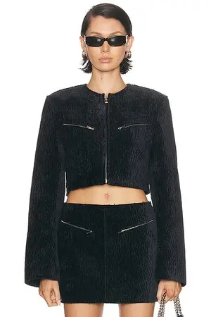 Alexander Wang Cropped Boxy Jacket