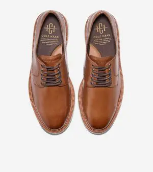 Cole Haan American Classics Plain Toe Oxfords - British Tan-angora