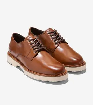 Cole Haan American Classics Plain Toe Oxfords - British Tan-angora