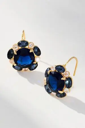 Sapphire Drop Earrings