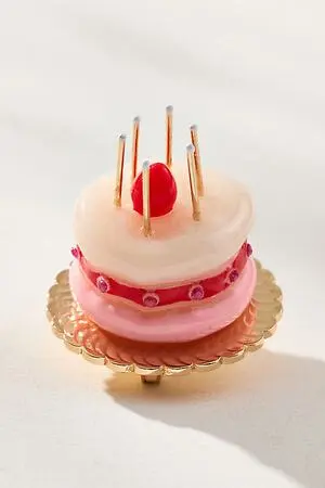 Anthropologie Sweets Brooch Cake