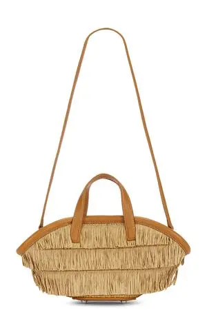 SIMONMILLER Mini Fringe Mercado Tote Bag - Natural