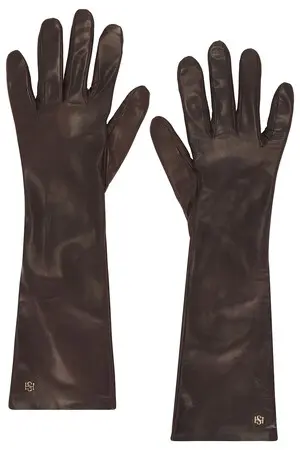 HANDSOME STOCKHOLM Essential Long Leather Gloves - London Tan