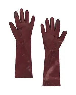 HANDSOME STOCKHOLM Essential Long Gloves - Vino