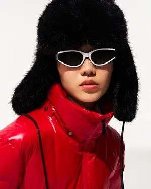 Perfect Moment Faux Fur Trapper Hat
