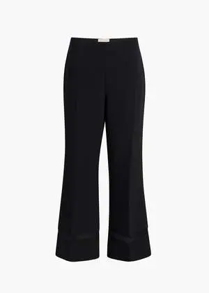 Women's Bell Bottom Black Pants