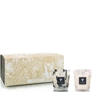 BAOBAB COLLECTION Candles Black & White Pearls Duo Max 08 - One-color