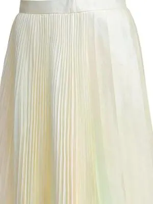 SANDBEIGE Pleated Midi Skirt - Neutrals