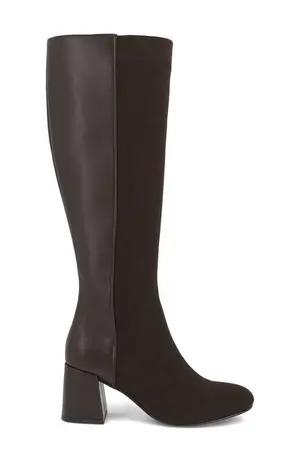 Mia Bettina Knee High Boots - Chocolate