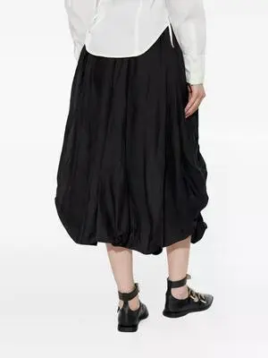 ALLSAINTS Nia Draped Midi Skirt