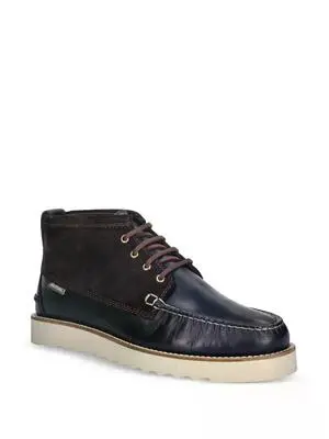 Barbour Suede Panel Lace-up Shoes - Blue