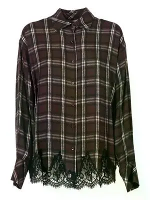 ERMANNO FIRENZE Plaid-pattern Shirt