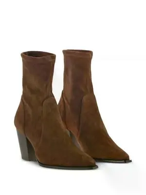 STUART WEITZMAN 87mm Jolene Suede Boots