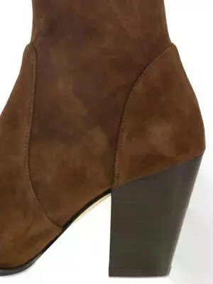 STUART WEITZMAN 87mm Jolene Suede Boots