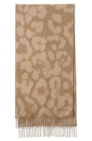 Rag & Bone Piper Wool Blend Scarf - Sand