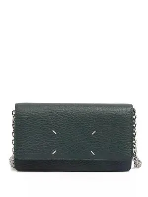 MAISON MARGIELA Four Stitches Chain Wallet - Green