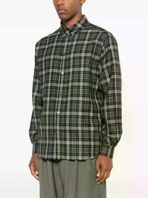 Loewe Plaid Button-up Shirt