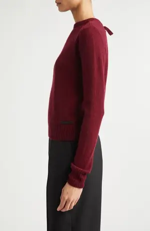 Marni Open Back Cashmere Sweater