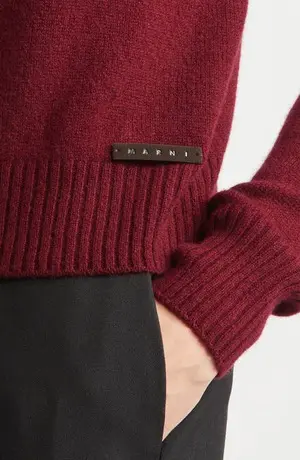 Marni Open Back Cashmere Sweater