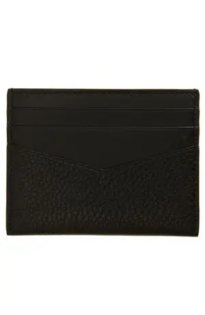 Givenchy Leather Card Case - Black