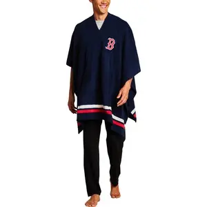 Barefoot Dreams Cozychic® Boston Red Sox Everything Poncho - Red Sox Multi